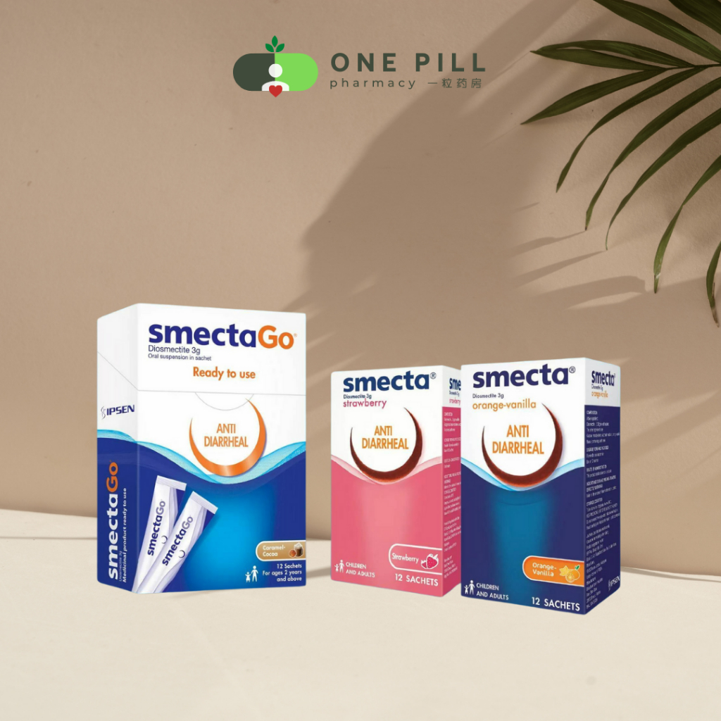 Smecta/ SmectaGo Anti Diarrheal | Exp: 02/2025 | Shopee Malaysia