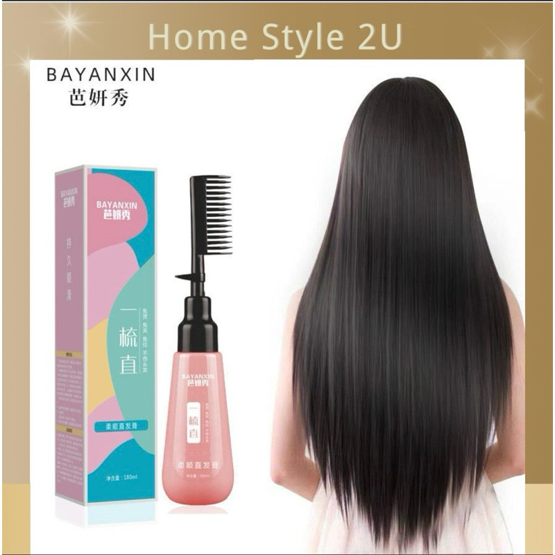 krim pelurus rambut hair straightening cream keratin treatment ...