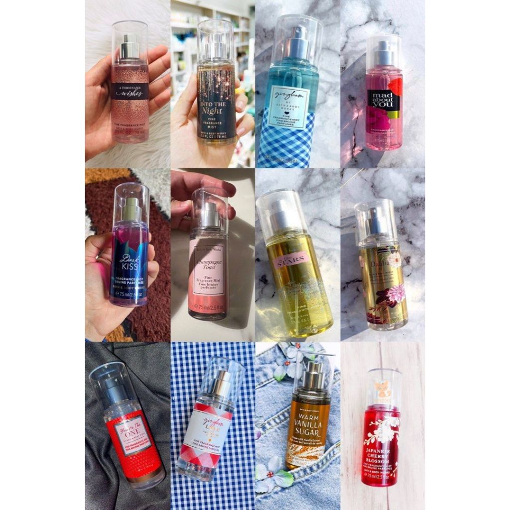 Bath & Body Works Mini Fine Fragrance 75ml | Shopee Malaysia Bath & Body Works Mini Fine Fragrance 75ml | Shopee Malaysia