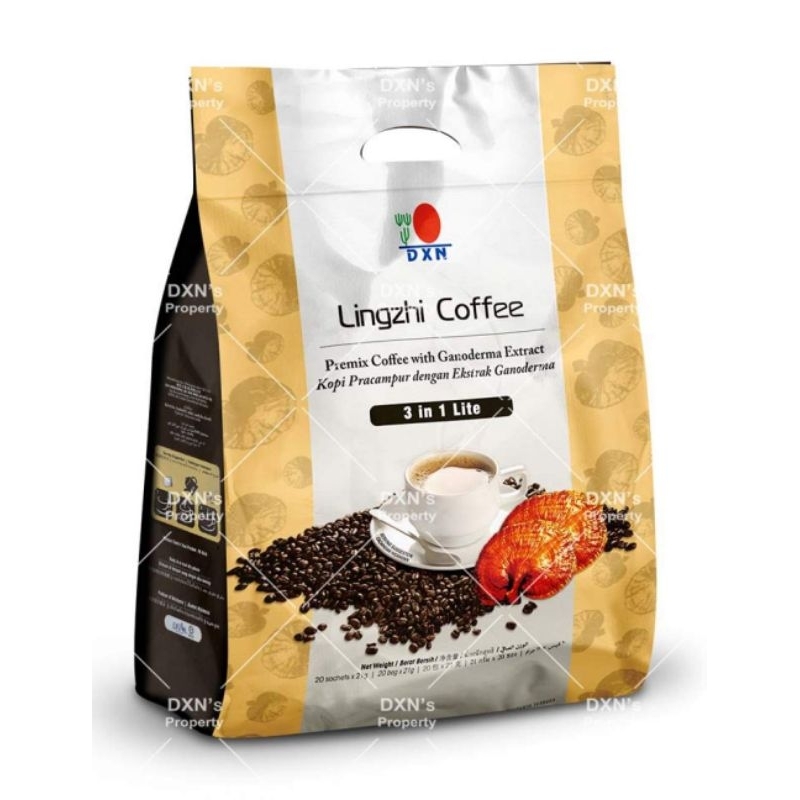 DXN LINGZHI COFFEE 3 IN 1 LITE 20 SACHETS X 21 G | Shopee Malaysia
