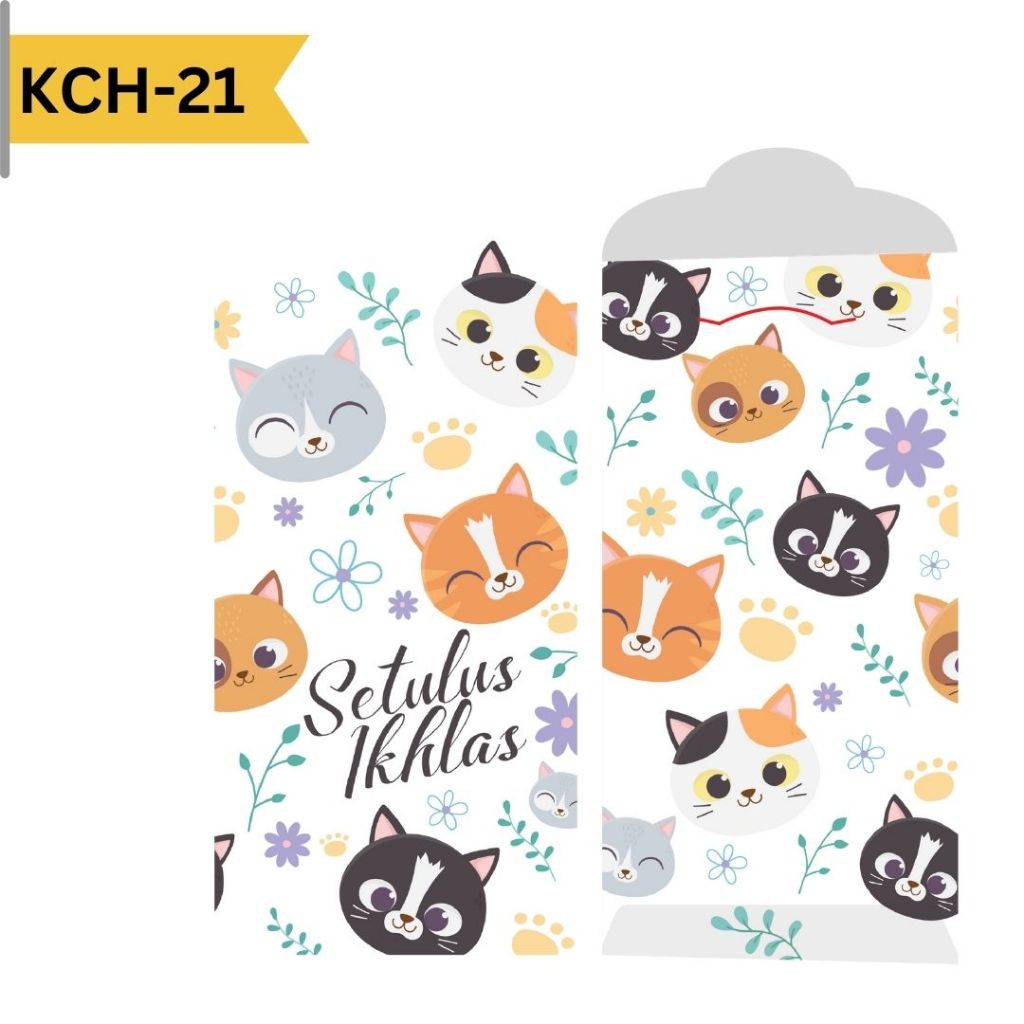 Kucing Meow Cat Dino Animal| Sampul Raya Sampul Duit Raya Money Packet ...