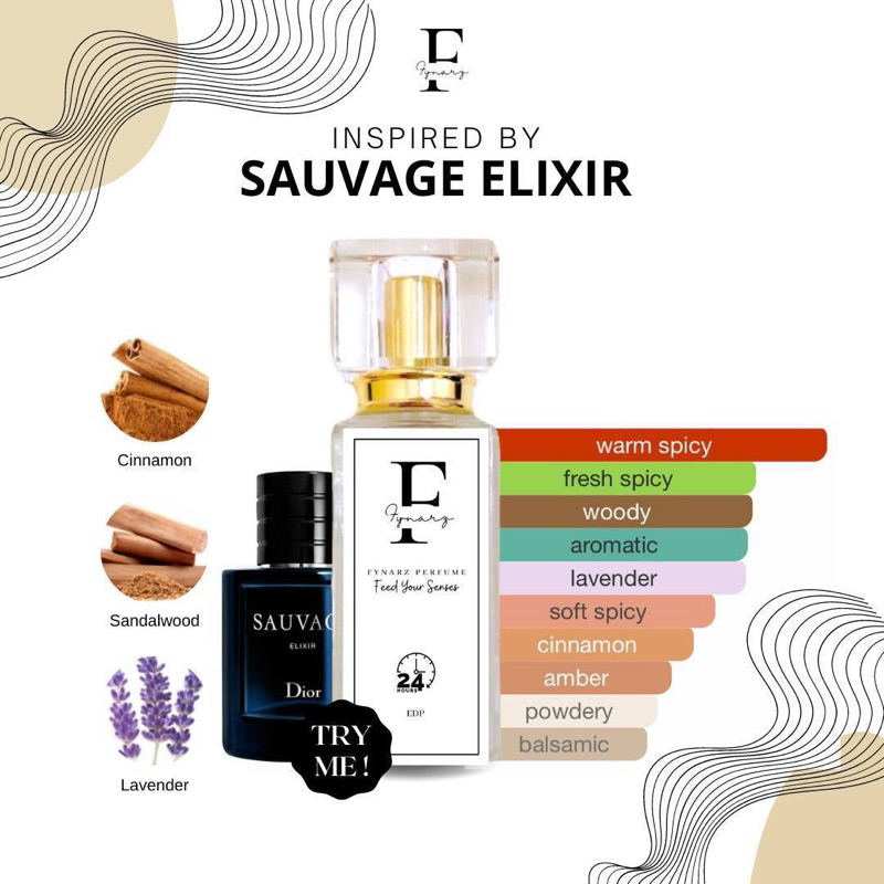 [Premium 125] Savage Elixir For Men By Fynarz Perfume EDP | Shopee Malaysia