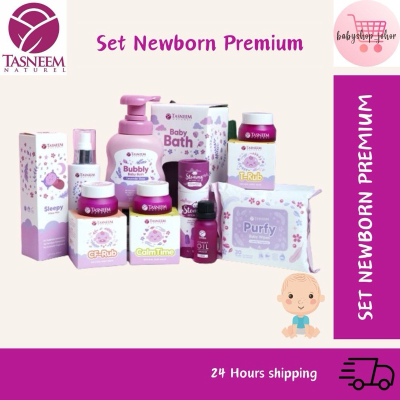 Tasneem Naturel | Set Newborn untuk anak yang baru lahir, set travel ...