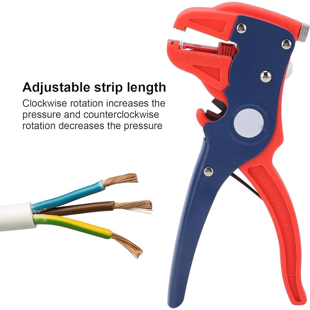 Wire Stripper And Automatic Wire Cutter, 2 In 1 Heavy Duty Stripping ...