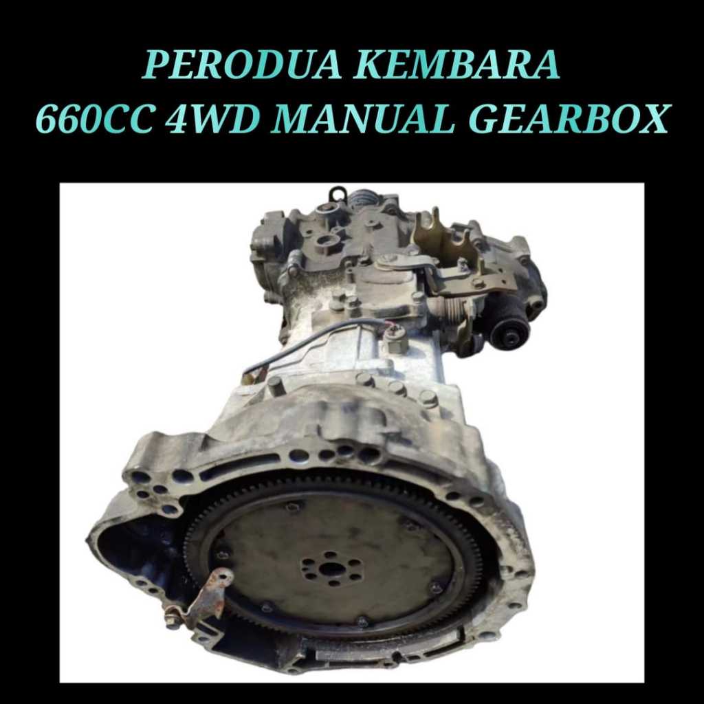 🇯🇵🇯🇵 Manual Gearbox Transmission Perodua Kembara 660CC 4WD 97-05 Manual ...