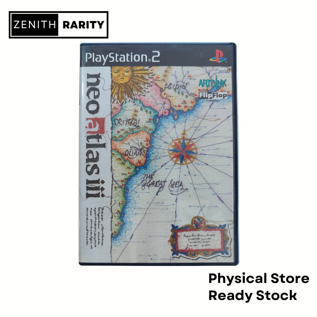 Zenith Rarity Sony Playstation 2 PS2 game Neo Atlas 3 | Shopee Malaysia