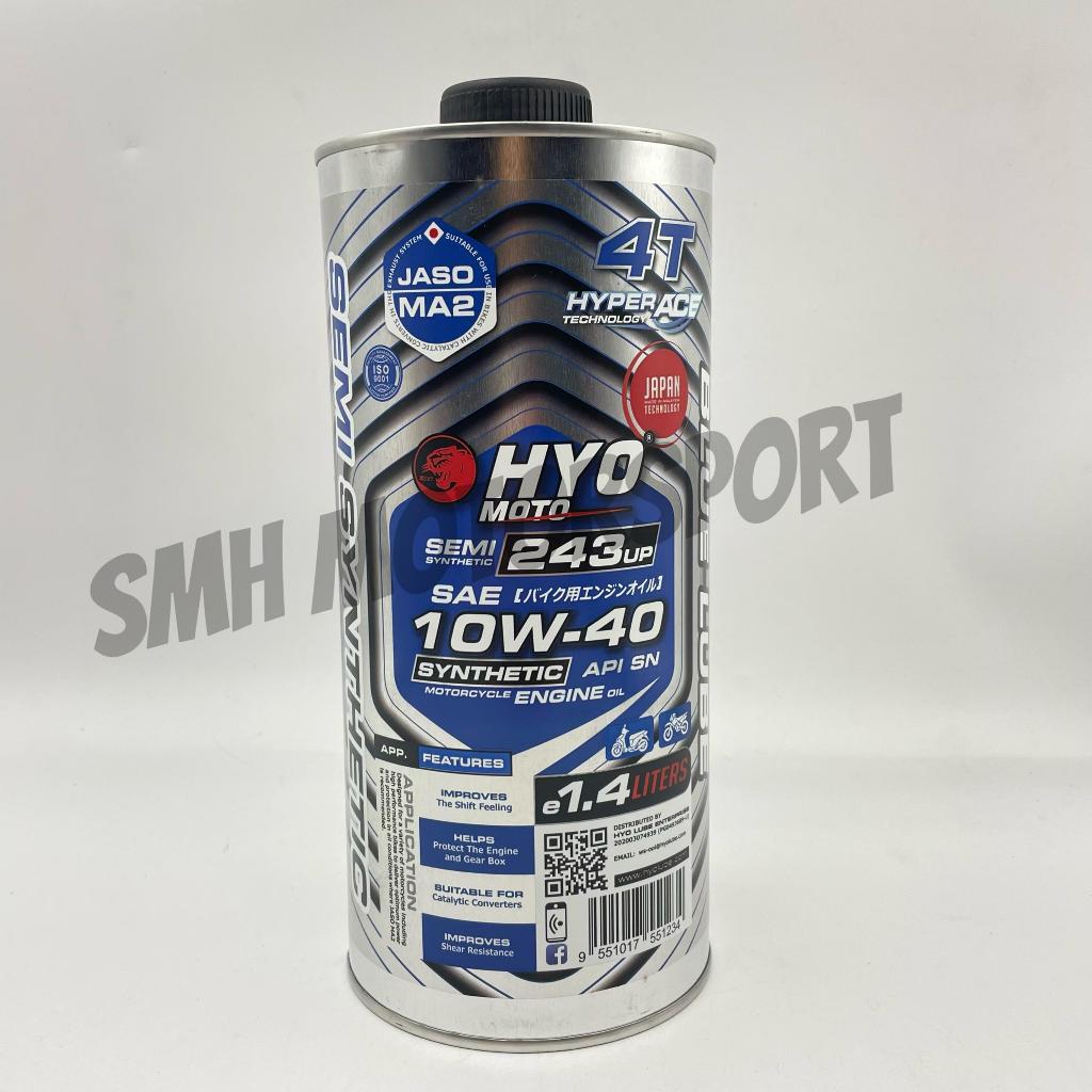 HYO Engine Oil MIinyak Hitam SAE Fully Synthetic & Semi Synthetic 10W40 ...