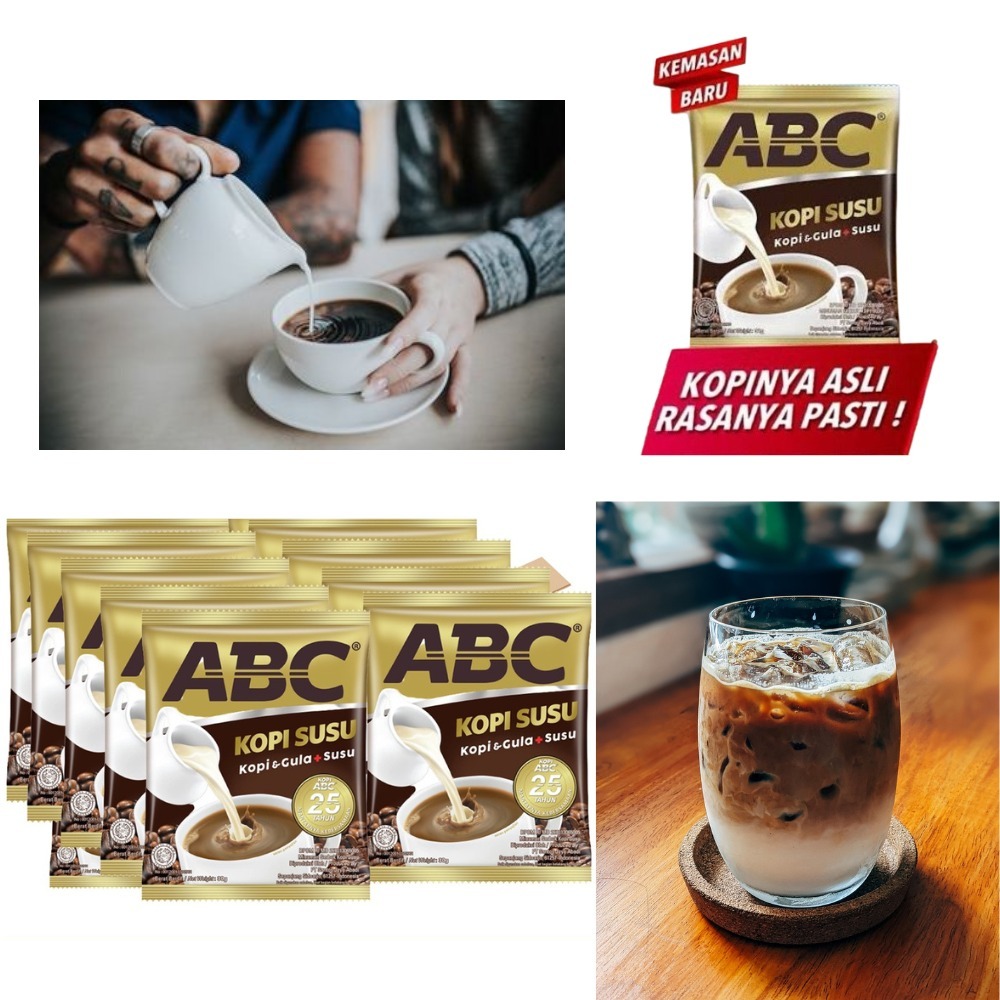 (BORONG) 10PCS ABC KOPI SUSU 1 RENTENG / 10PCS PRODUCT INDONESIA / FOOD ...