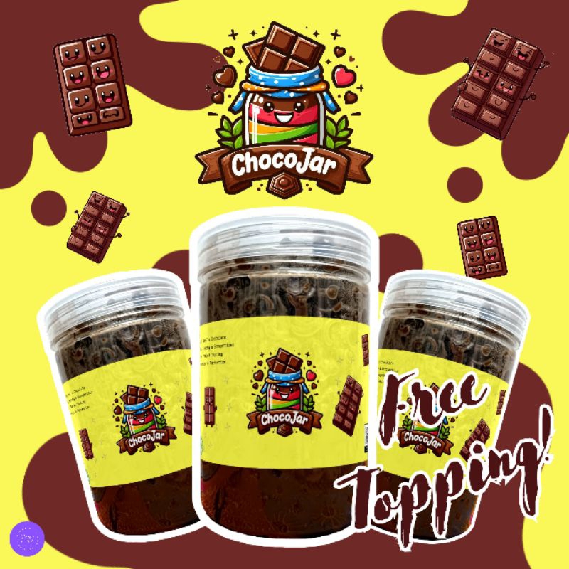 [FREE TOPPING] Chocojar By Umi's Foodie 500ml Mini Crunch Choco Ball ...