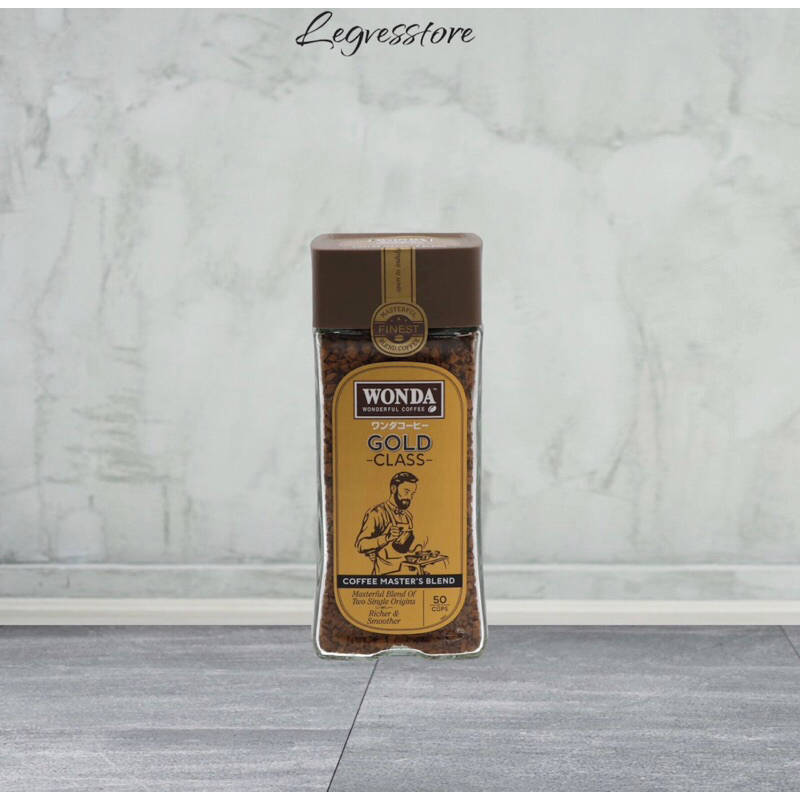 Wonda instant Coffe Gold class jar 100g | Shopee Malaysia