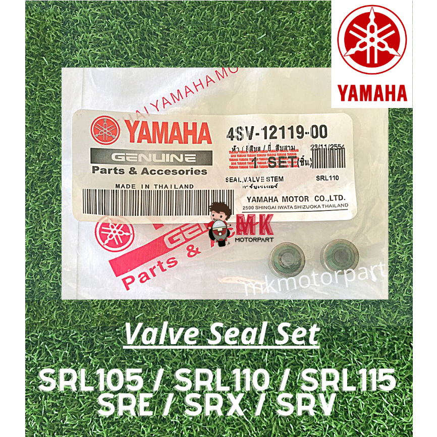 (2Pcs) VALVE SEAL SET Yamaha SRL110 Z zR / SRL115 Z zR / SRL105 / SRE ...