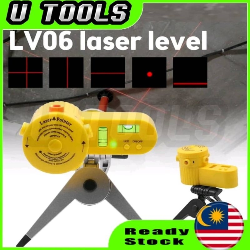 Multifunction Cross Line Laser Level vertical Horizontal Vertical Line ...