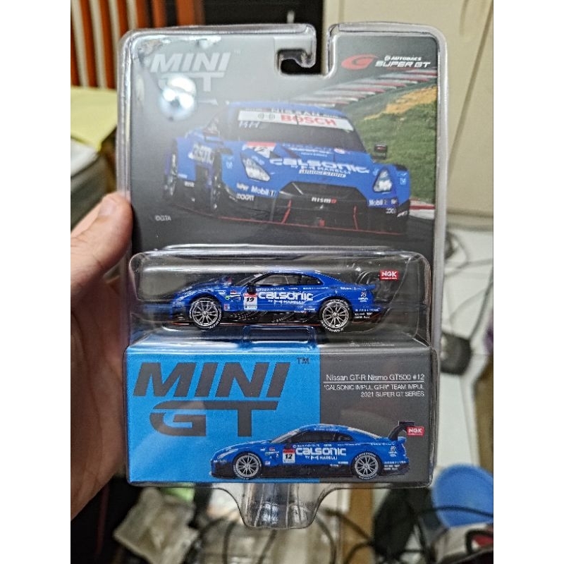 Mini GT Nissan GT-R Nismo GT500 #12 "CALSONIC IMPUL GT-R" TEAM IMPUL ...