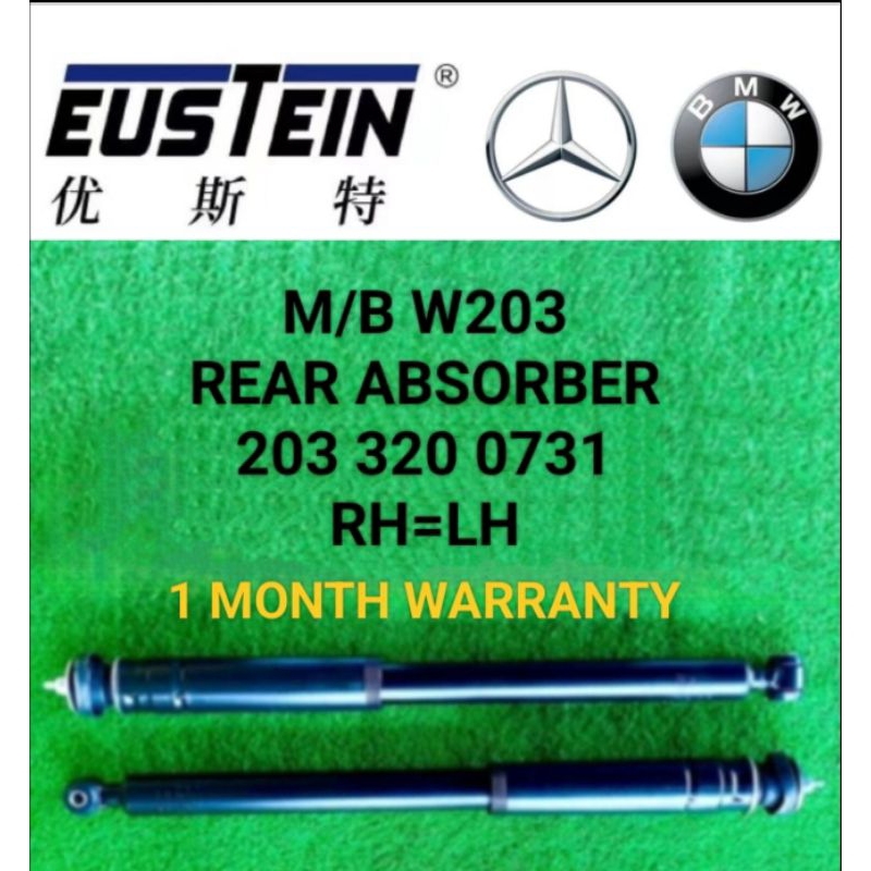 (EUSTEIN)MERCEDES BENZ W203 C200 W209 CLS200 SHOCK ABSORBER REAR (PRICE ...