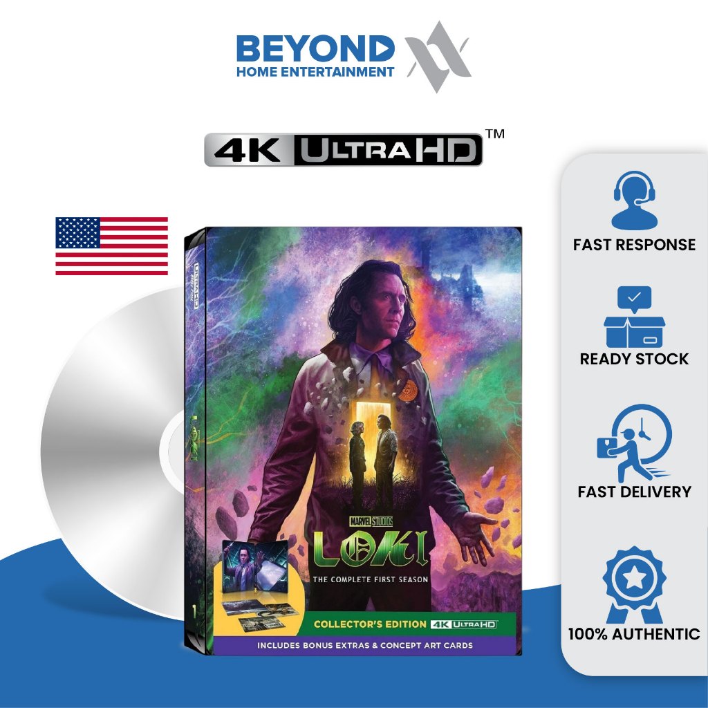 Loki The Complete First Season Collector's Edition Steelbook [4K Ultra ...
