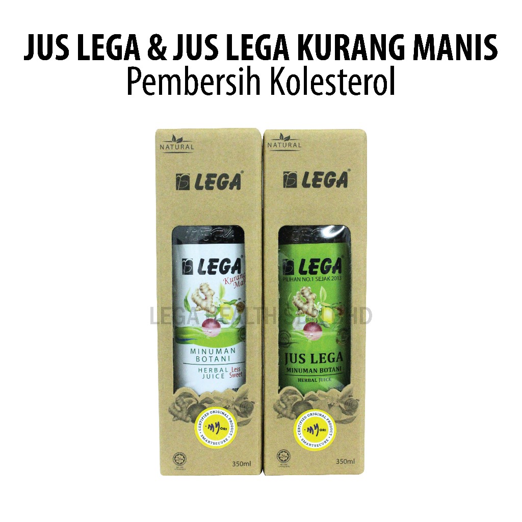 [LEGA] CHOLESTEROL CLEANSER | JUICE LEGA COMBO SET (jus lega 350ml ...