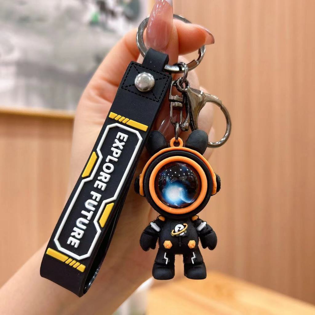 Special Astronaut Keychain Cute Couple Key Chain Comel Pasangan Rantai ...