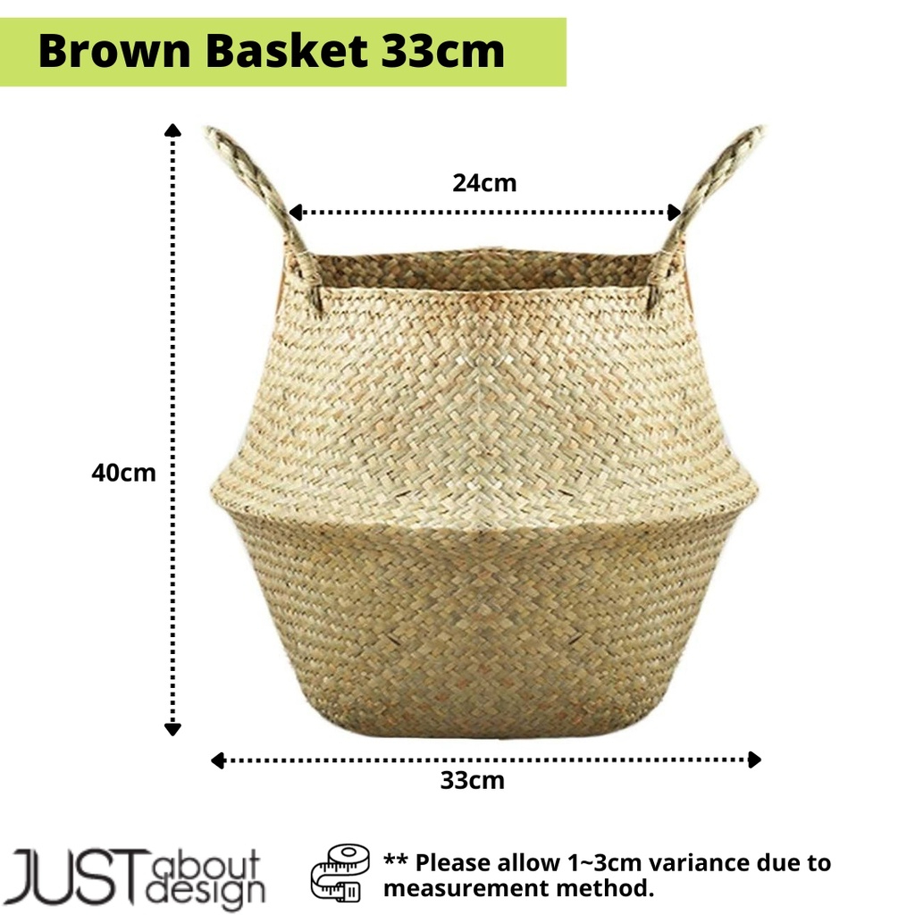 🔥 Bakul Rotan Rattan Basket Hiasan Rotan Basket Rattan Vase Basket ...