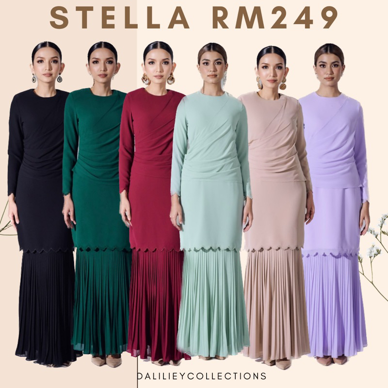JLABELLA ATELIER STELLA KURUNG | JLABELLA GLAMOROUS RAYA 2024 | Shopee ...