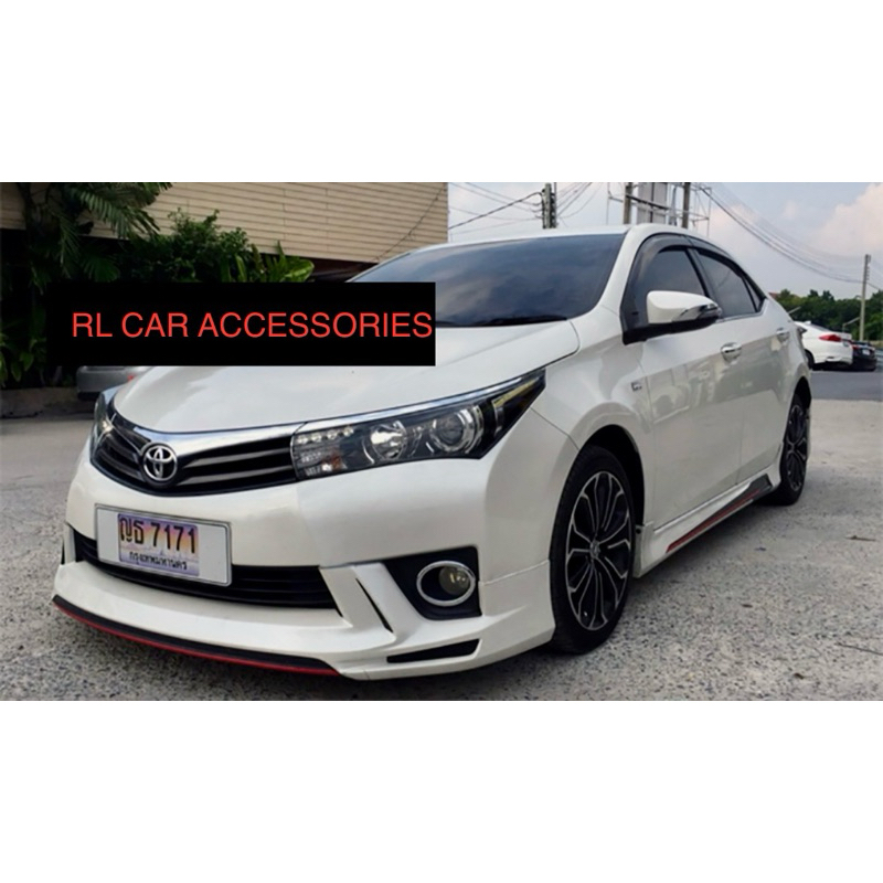 Toyota Altis 2014 2015 2016 kantarar bodykit body kit front side rear ...