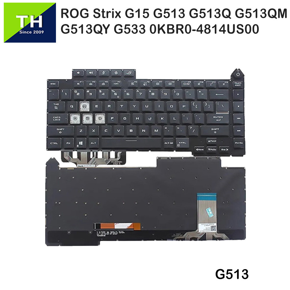 Asus ROG Strix G15 G513 G513Q G513QM G513QY G533 0KBR0-4814US00 Series ...