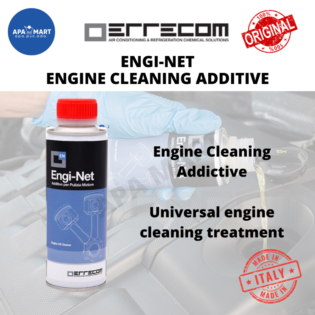 ERRECOM Engi-Net Engine Cleaning Additive Universal Engine Cleaning ...