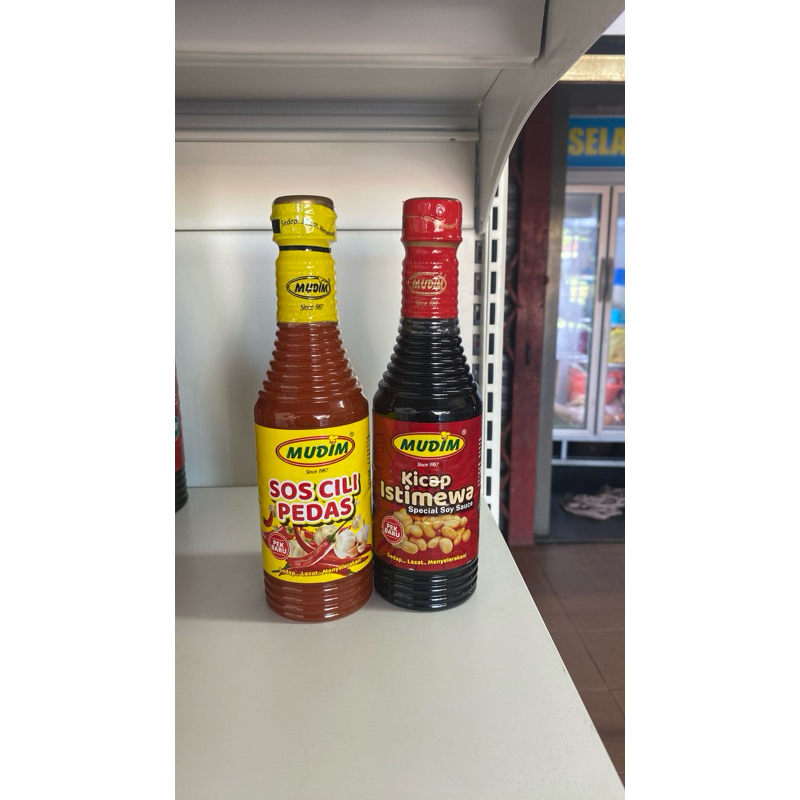 450g Kicap Mudim / Sos Cili Pedas 450g / Cuka Mudim 360g | Shopee Malaysia
