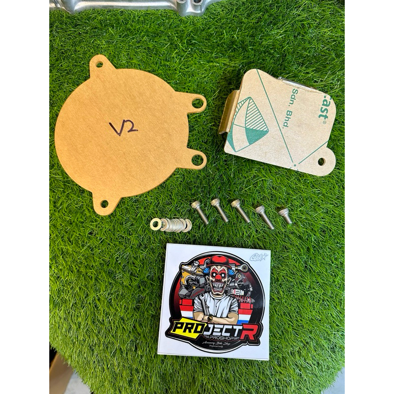 NVX V1/V2 & NMAX V2 COVER CVT TRANSPARENT CIEAR TEDAL 3MM (SIAP SCREW ...