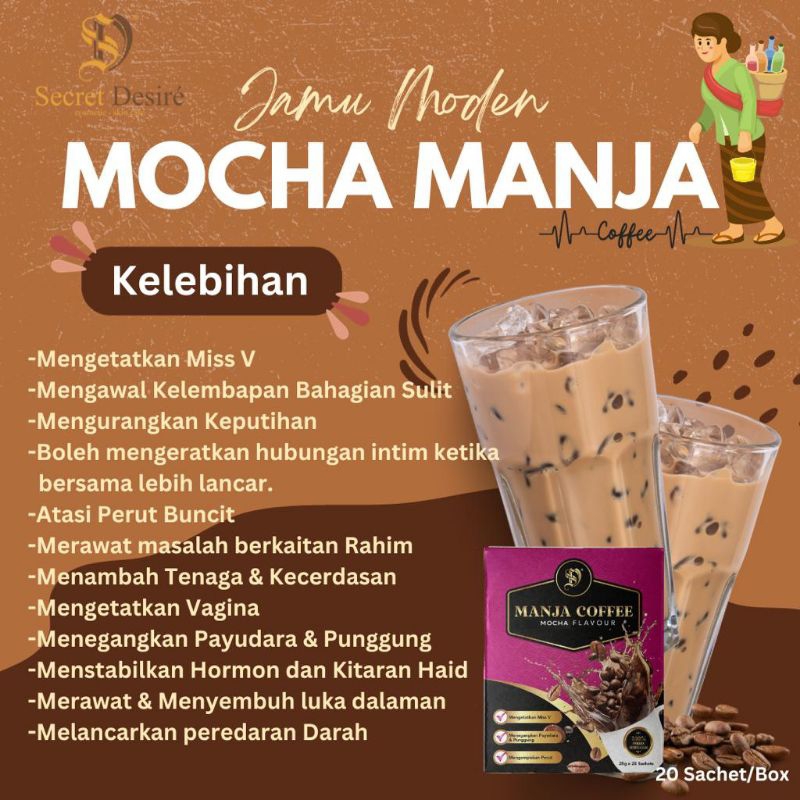 MOCHA MANJA ( JAMU MODERN ) | Shopee Malaysia