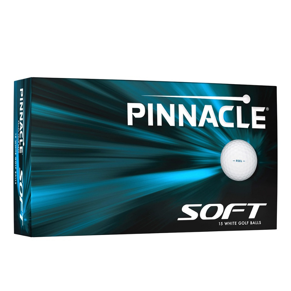 Pinnacle Soft Golf Ball - White ( 15-balls Pack ) | Shopee Malaysia