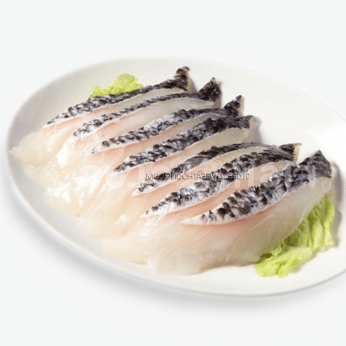 [WHOLESALE] 500g Premium Sea Toman Fish Fillet Slice Frozen Boneless ...