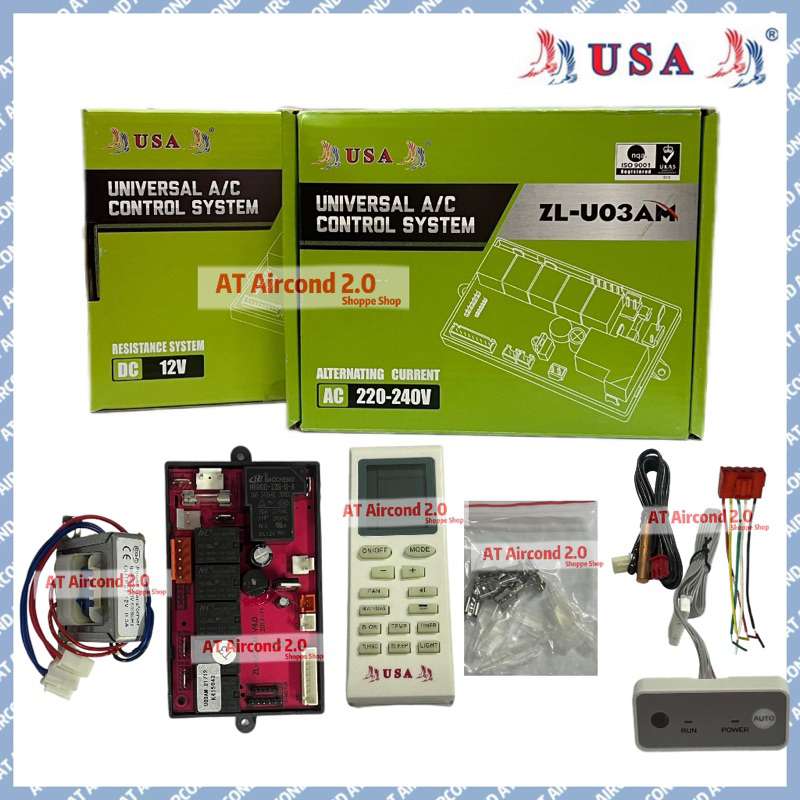 USA Universal PCB aircond DC AC A/C control system ZL-U03AM ZL-U05A ...