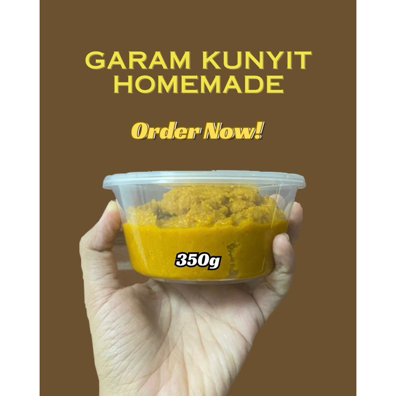 GARAM KUNYIT FRESH HOMEMADE 350g/1kg (extra secure packaging | Shopee Malaysia