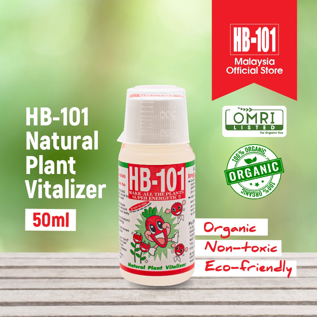 HB101 (50ML) Baja Cecair Penggalak Pertumbuhan Tanaman Untuk Pokok Buah, Pokok Bunga, (Buatan ...