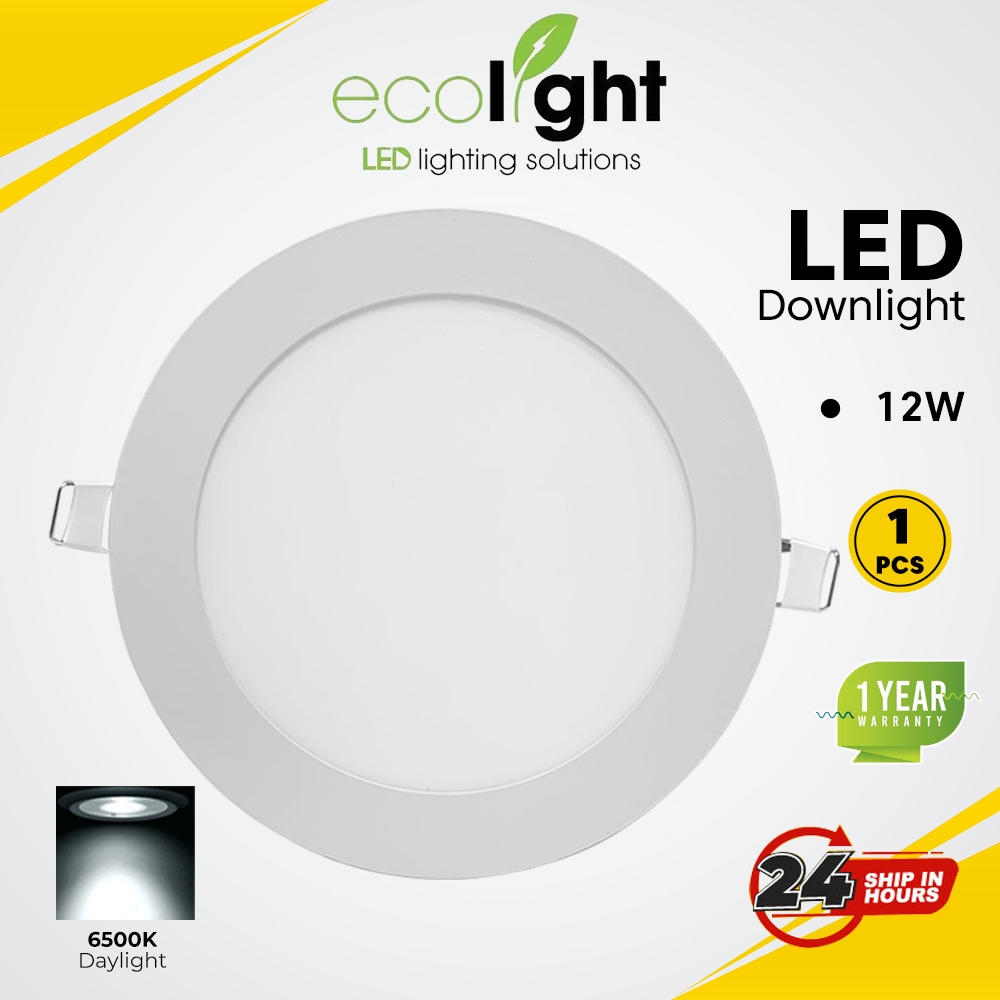LED ECO LIGHT DOWNLIGHT R400 12W ROUND 5.5" 1 PCS | Shopee Malaysia