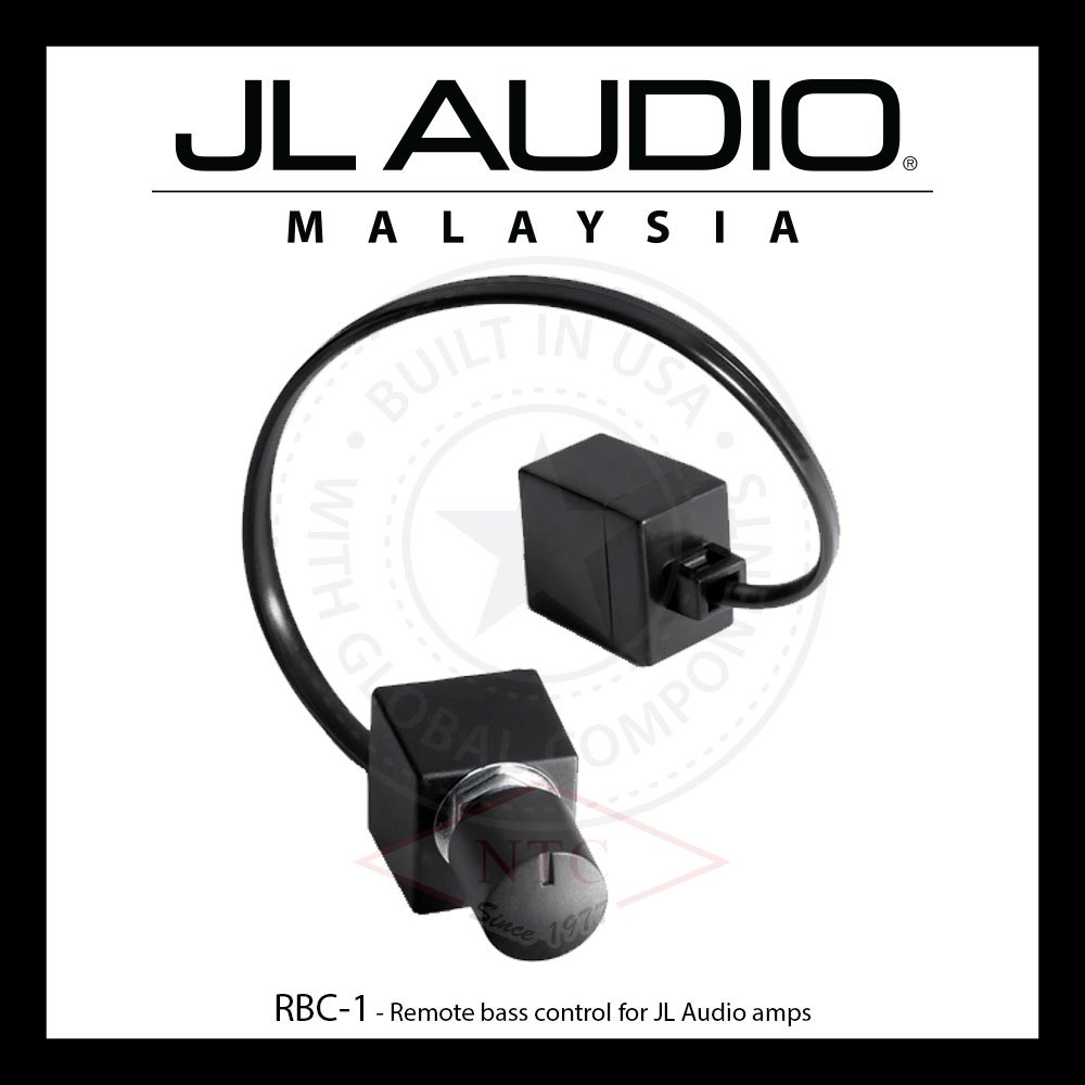 JL Audio RBC-1 REMOTE BASS CONTROL KNOB | Shopee Malaysia