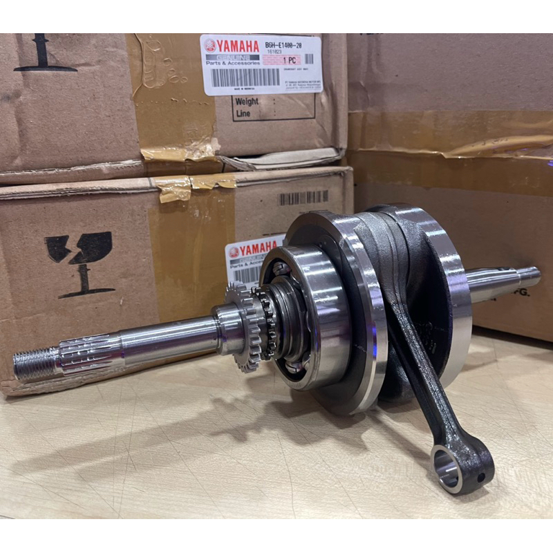 100% ORIGINAL- YAMAHA NVX 155 NVX155 V2 NMAX V2 CRANKSHAFT CRANK SHAFT ASSY SET (B6H-E1400-20 ...