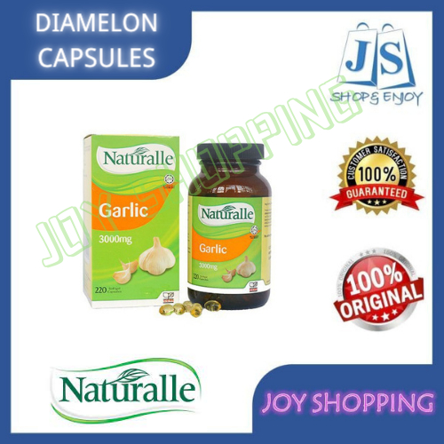 NATURALLE GARLIC SOFTGEL CAPSULE 3000MG 220'S / 2X220G (EXP:04/2026 ...