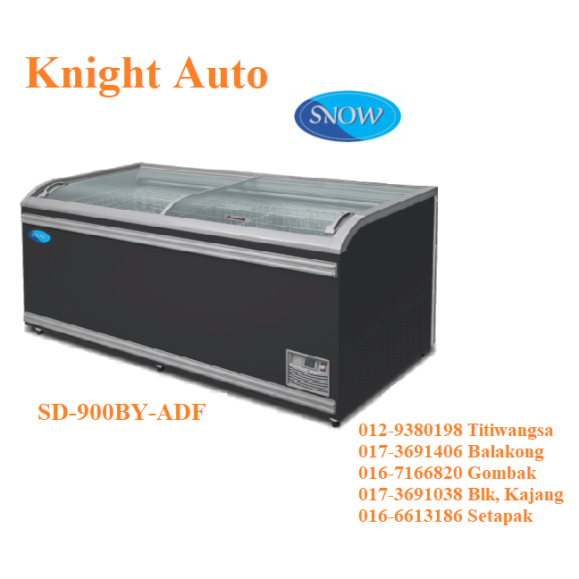 SNOW Auto Defrost Island Freezer (SY-900BY-ADF/SD-850BY-ADF) | Shopee ...
