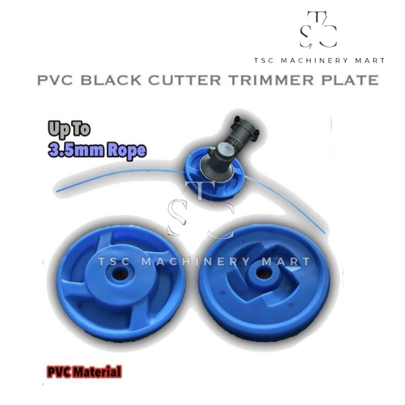 PVC Brush Cutter Trimmer Line Plate Heavy Duty Piring Tali Up To 3.5MM ...