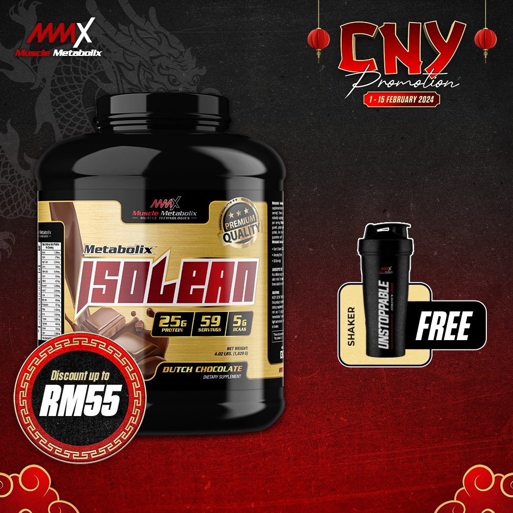 MMX Muscle Metabolix|Metabolix ISOLEAN 4LBS- 100% WHEY ISOLATE+CUTTING ...