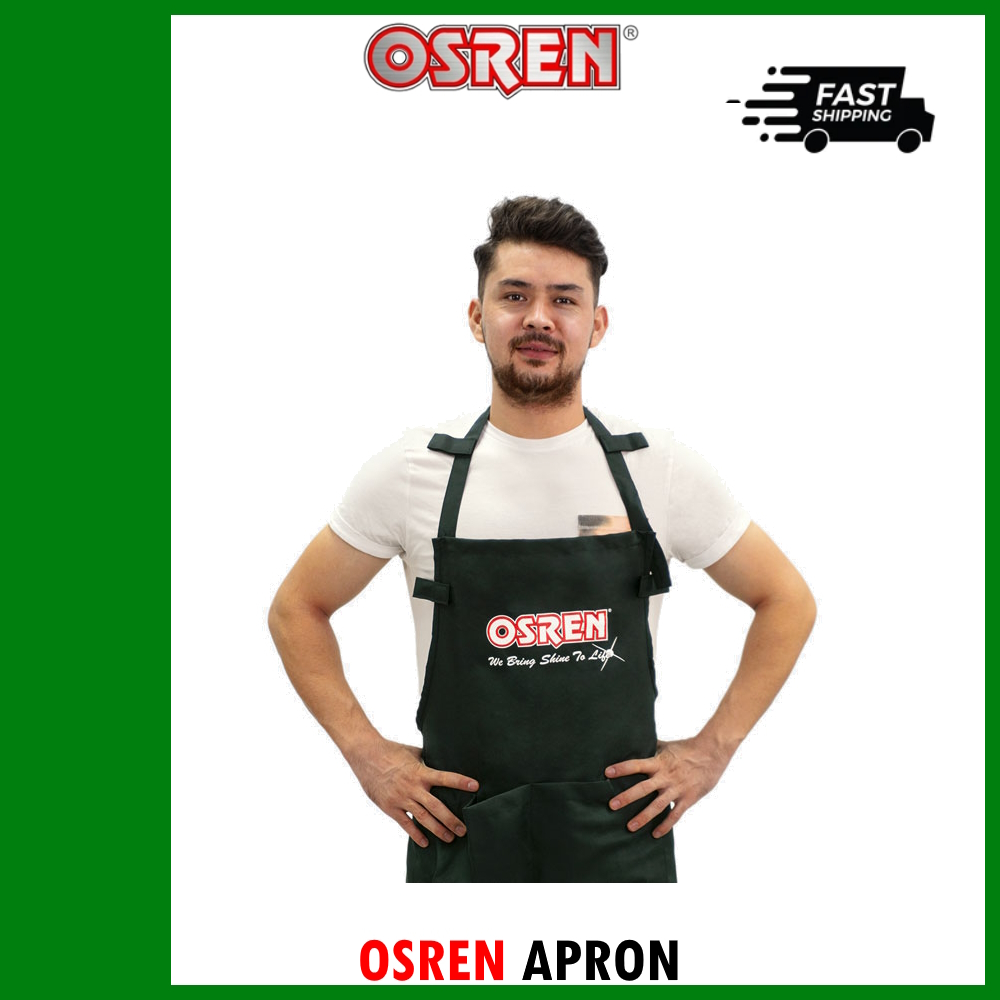OSREN APRON - apron / auto detailing apron / car care apron | Shopee ...