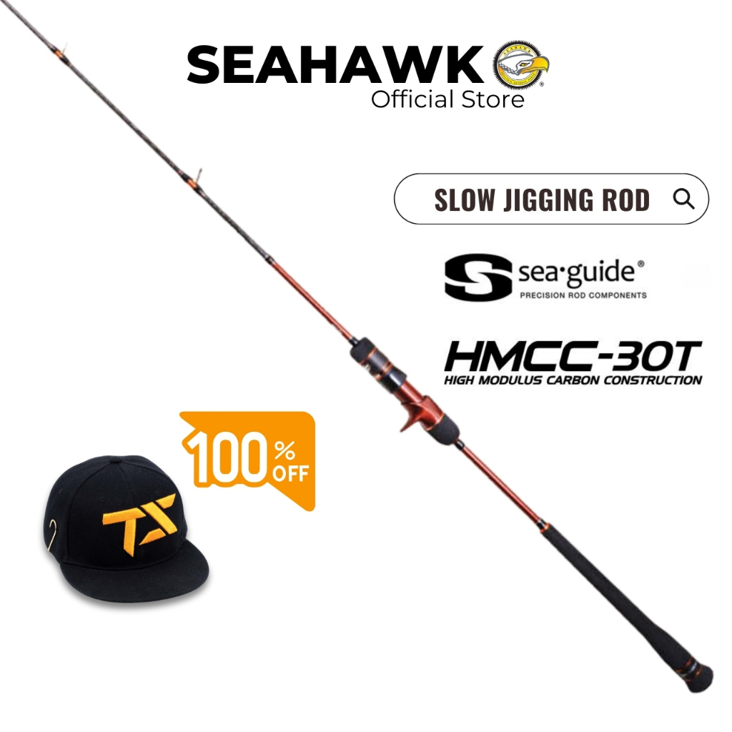 Seahawk Casting Ocean Infinity Fishing Rod I Slow Jigging I 30-Ton HMCC ...