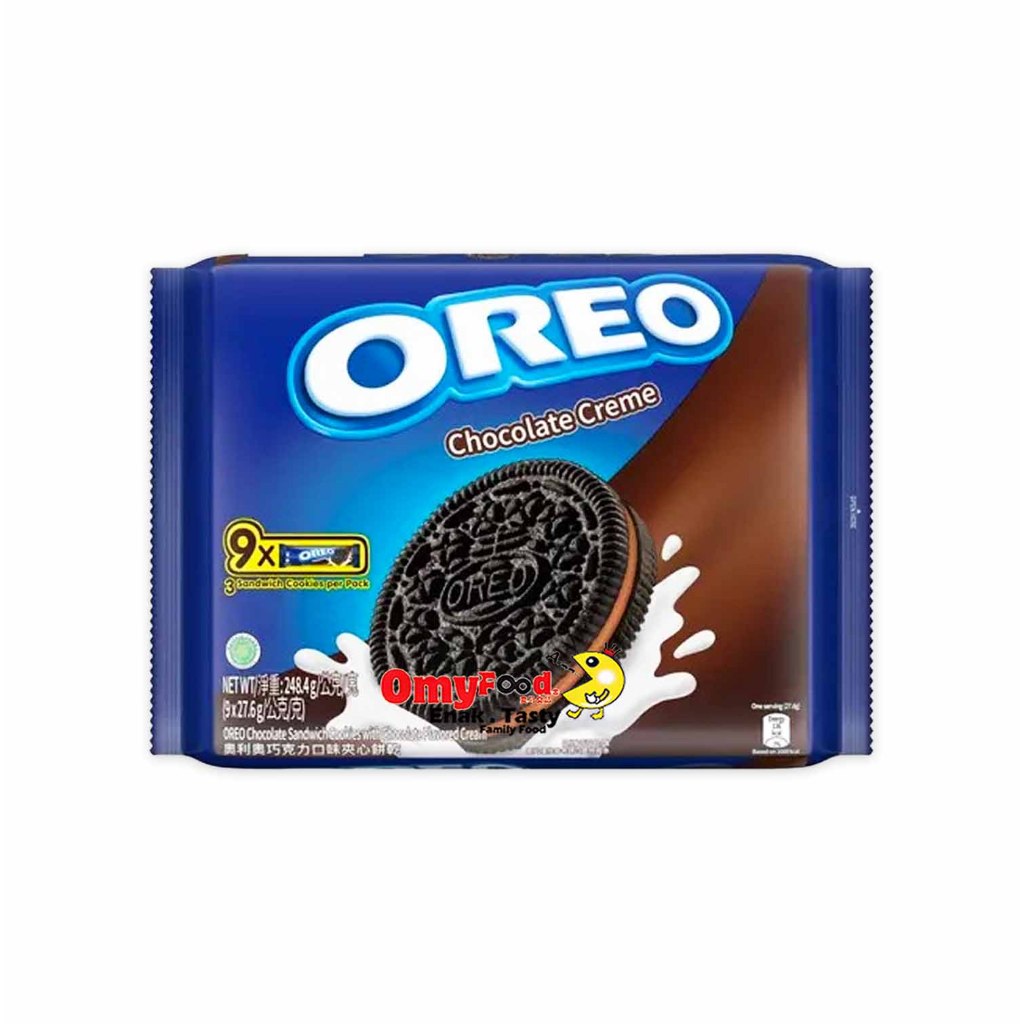 9pack 12pack Oreo Biscuits Sandwich [Original Vanilla/Chocolate Cream ...