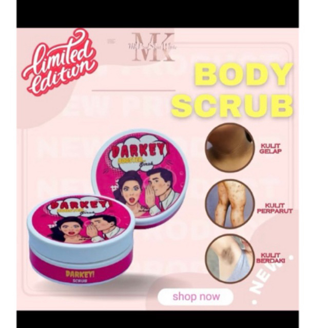 DARKEY BOOSTER SCRUB | Shopee Malaysia