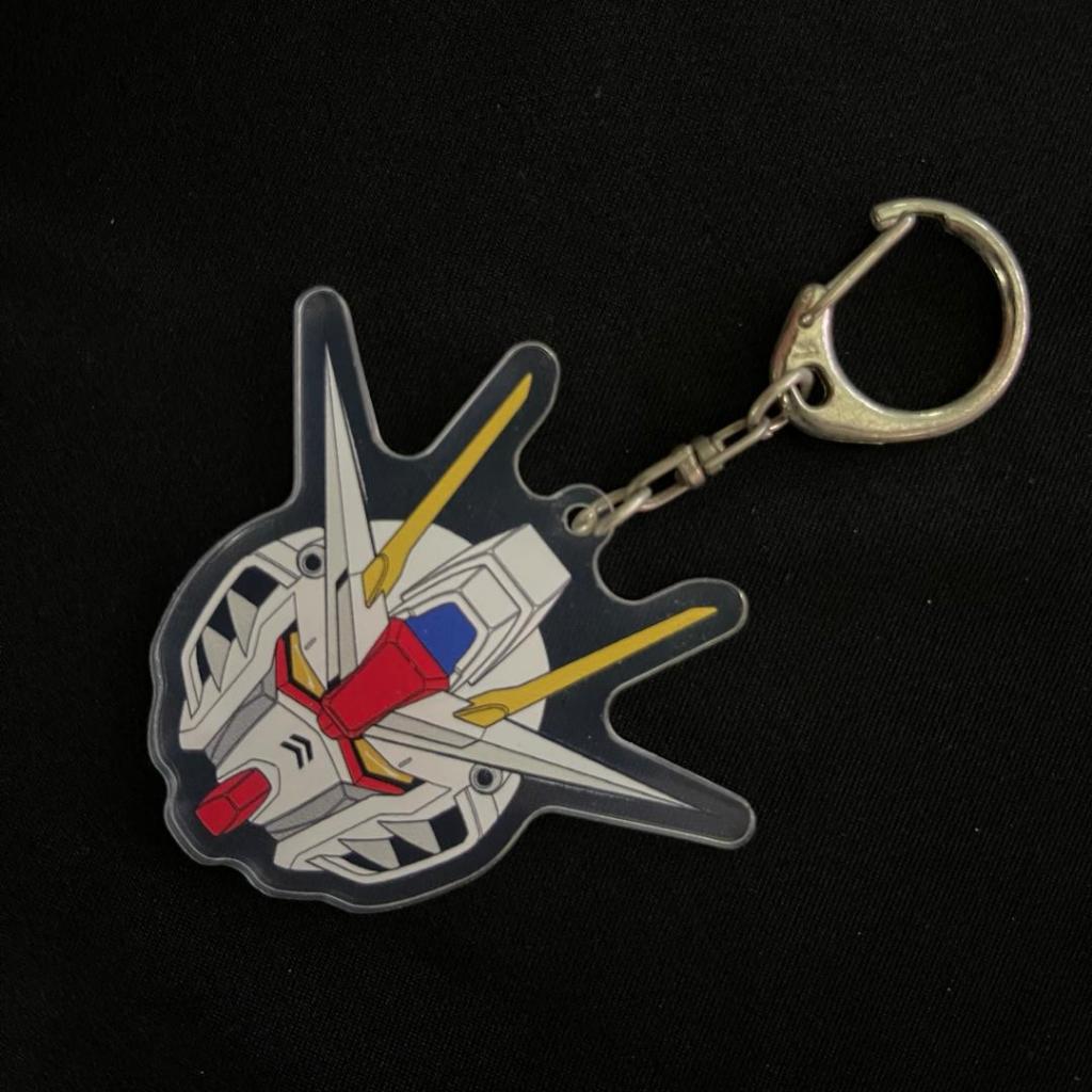 Freedom Gundam Mobile Suit Gundam Seed Fanart Anime Acrylic Keychain ...