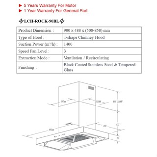 LIVINOX LCH-STONE-90BL LCH-NITE-90BL LCH-ROCK-X-90BL TOUCHLESS SMART ...