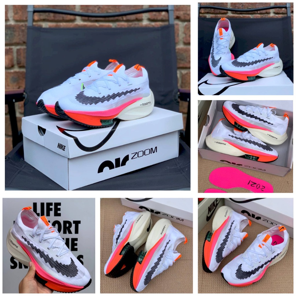 NIKE ALPHAFLY PINK FOR MEN AND WOMEN SNEAKER CASUAL FOR SPORT JOGGING ...