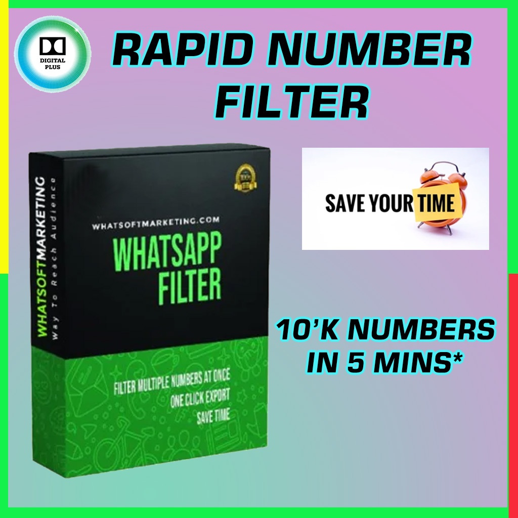 RAPID NUMBER FILTER WHATSAPP | Shopee Malaysia