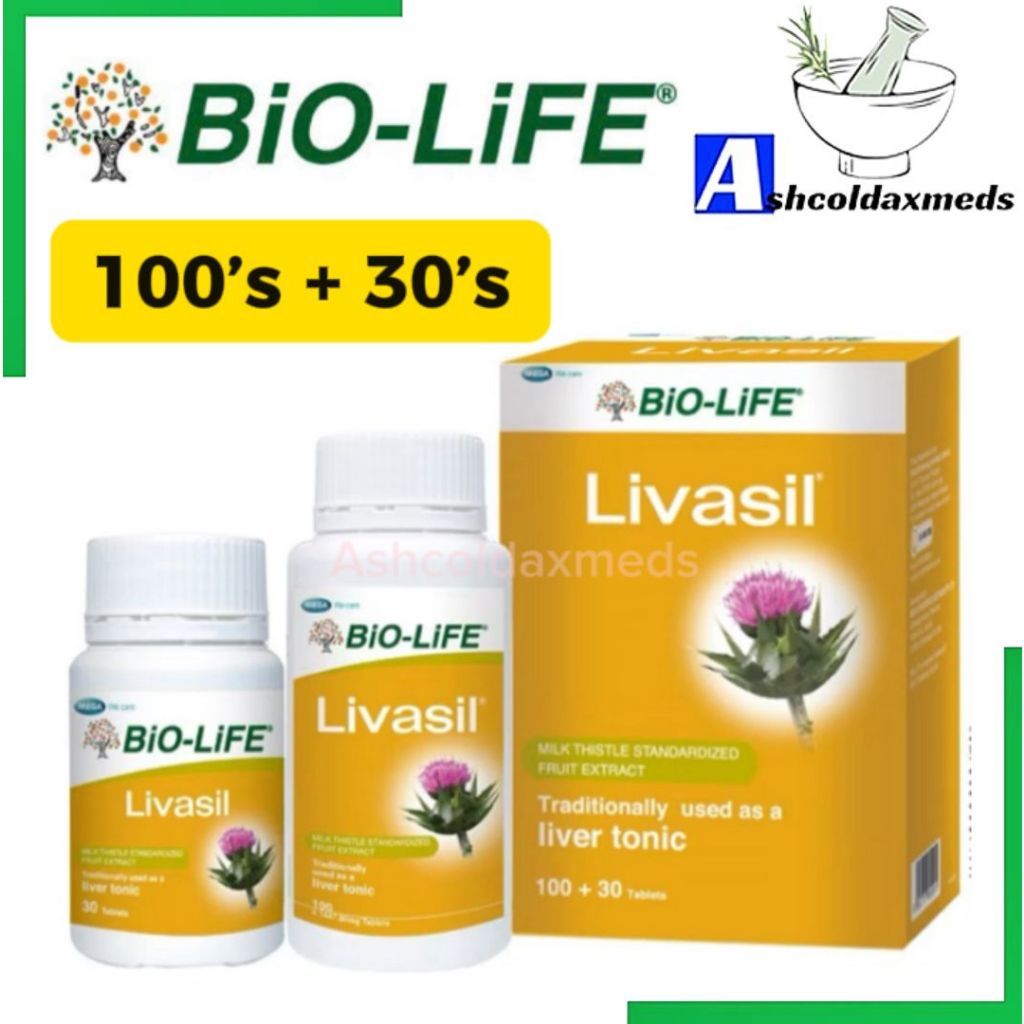 BIO-LIFE LIVASIL 500MG TABS 100+30S EXP09/2026 | Shopee Malaysia
